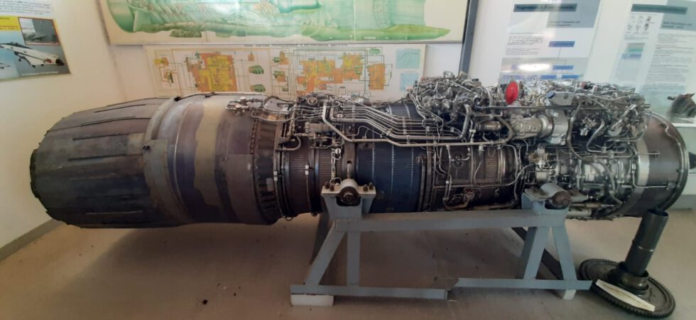 Triebwerk RD-33 | Luftfahrttechnisches Museum Rothenburg